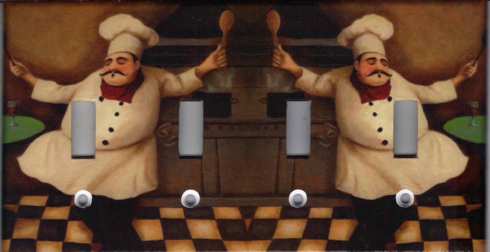 FAT CHEF Kitchen Decor Light Switch Plates and Outlets - Etsy