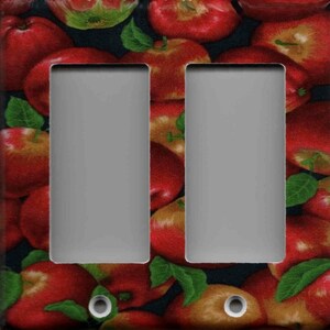 RED APPLES Kitchen Home Decor Light Switch Plates and Outlets - Etsy