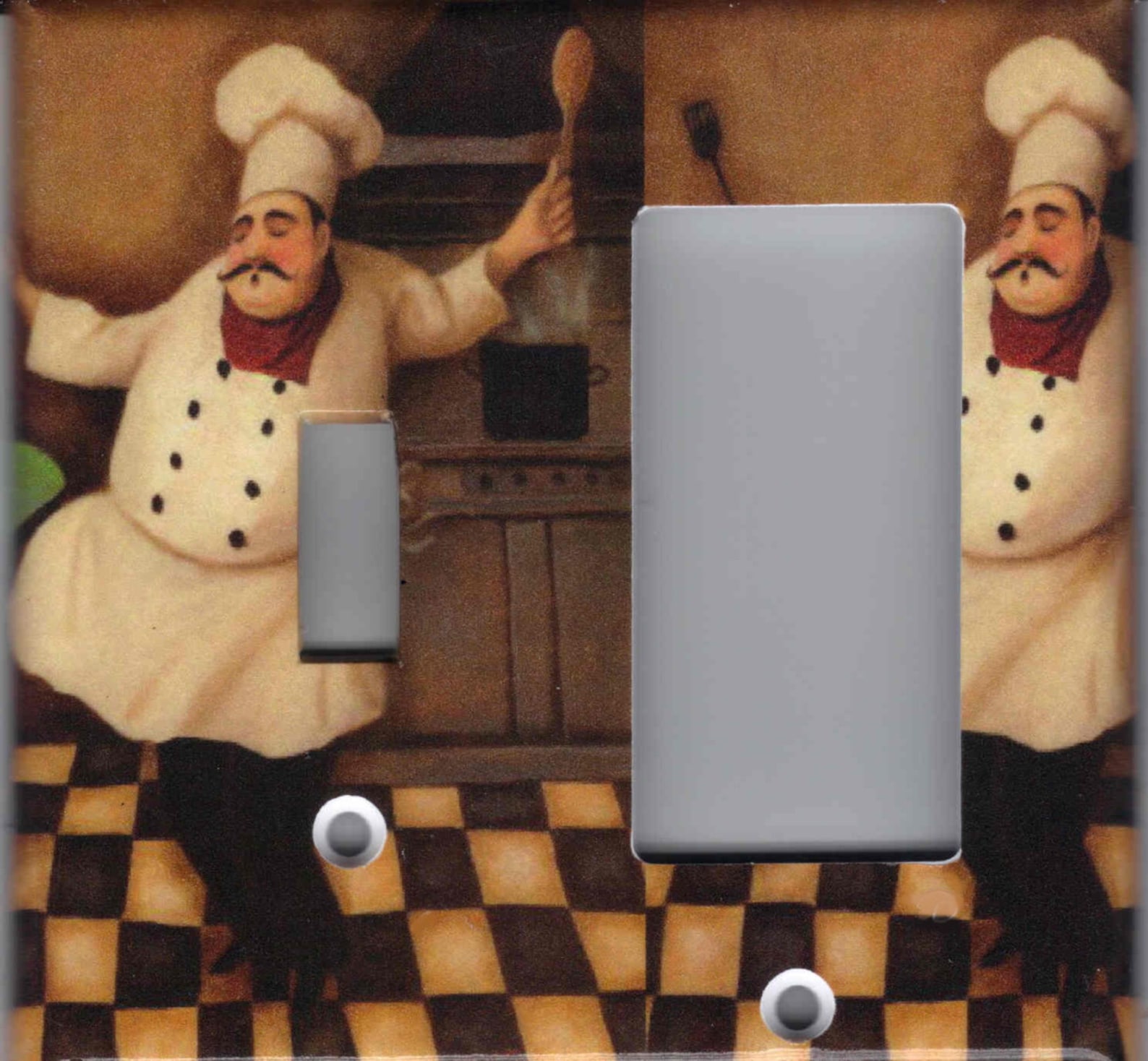 FAT CHEF Kitchen Decor Light Switch Plates and Outlets - Etsy