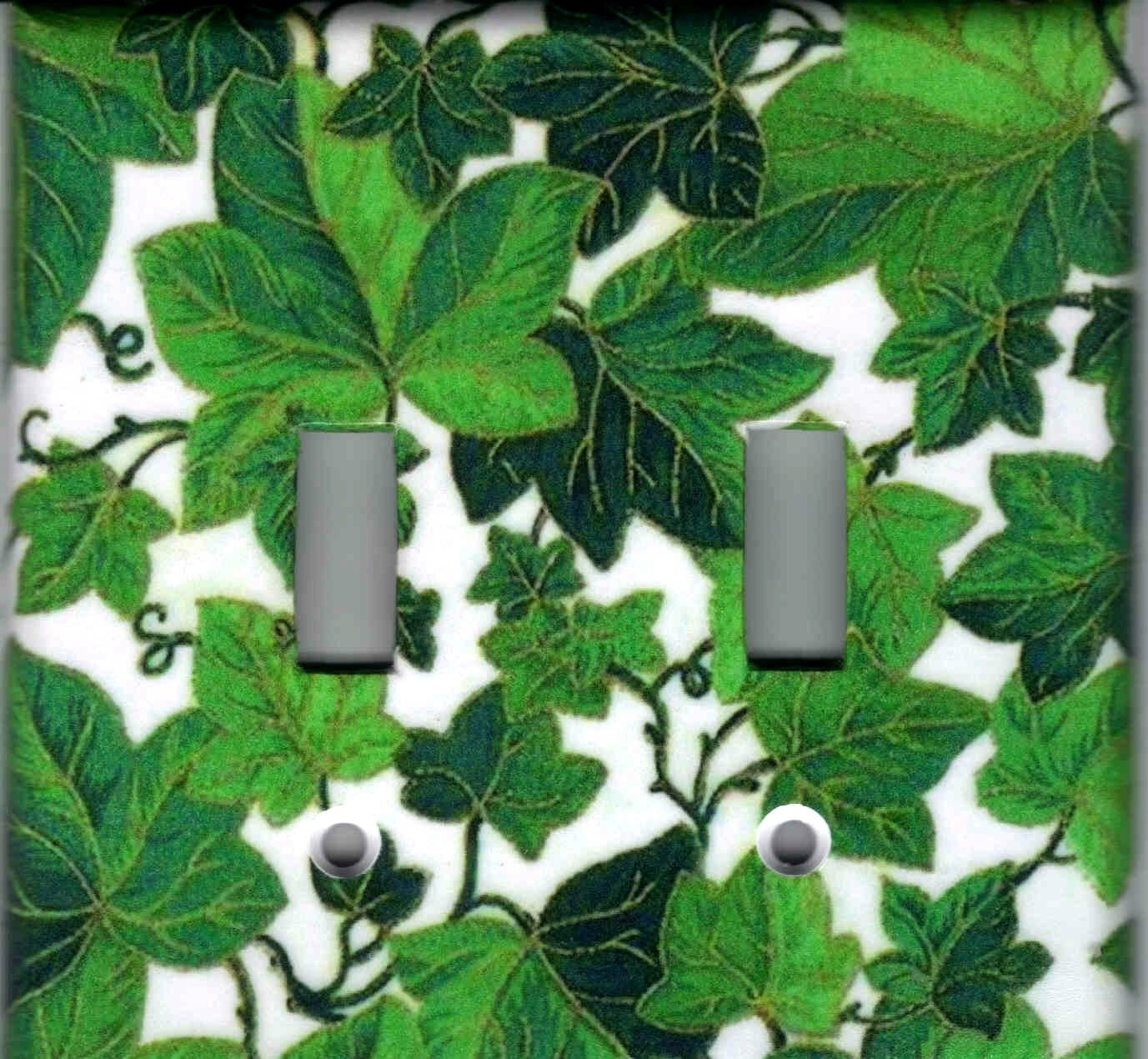 GREEN IVY LEAVES Home Wall Decor Light Switch Plates and | Etsy