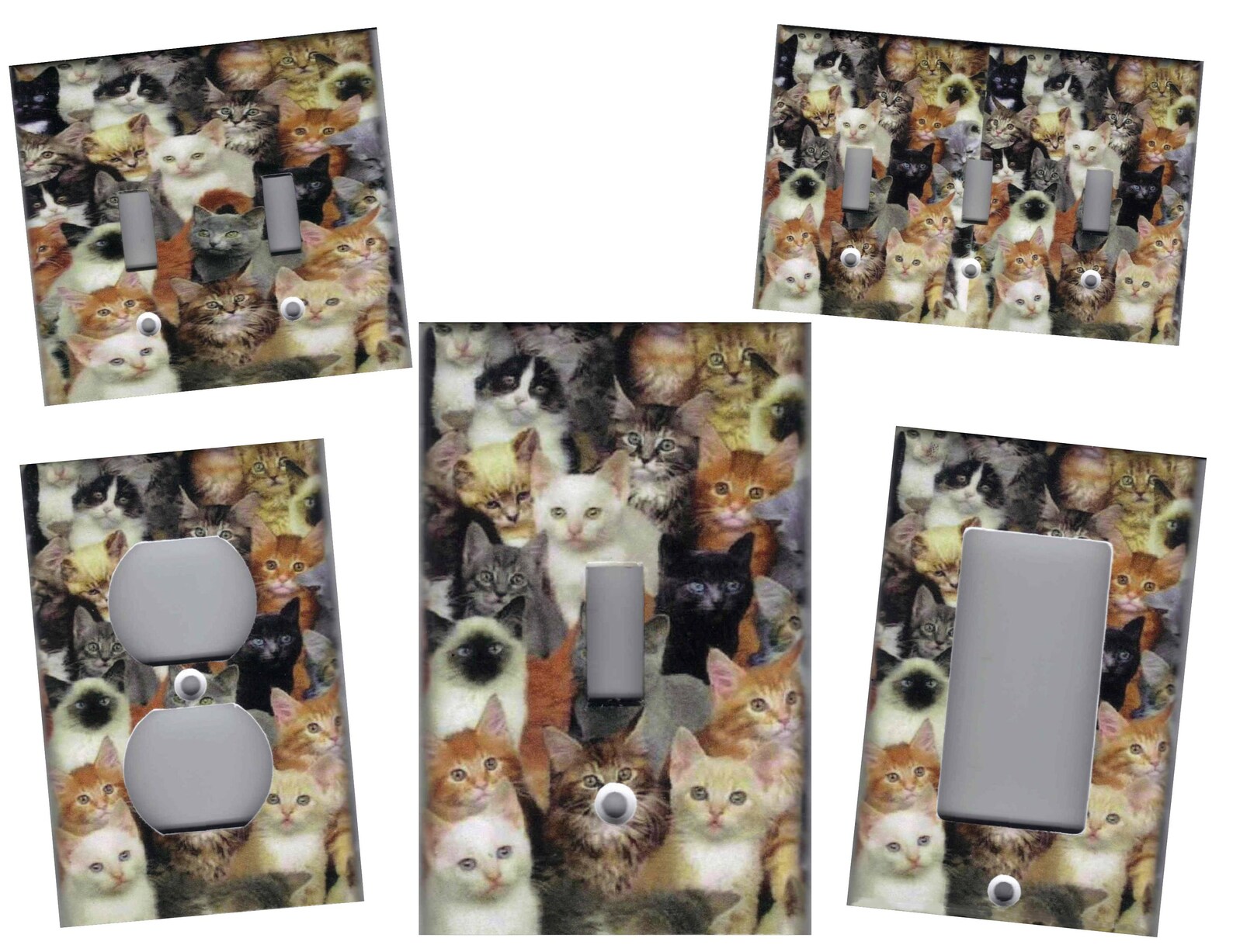 CATS CATS CATS Light Switch Plates and Outlets Home Decor | Etsy