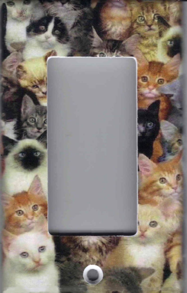 CATS, CATS, CATS Light Switch Plates and Outlets Home Decor - Etsy