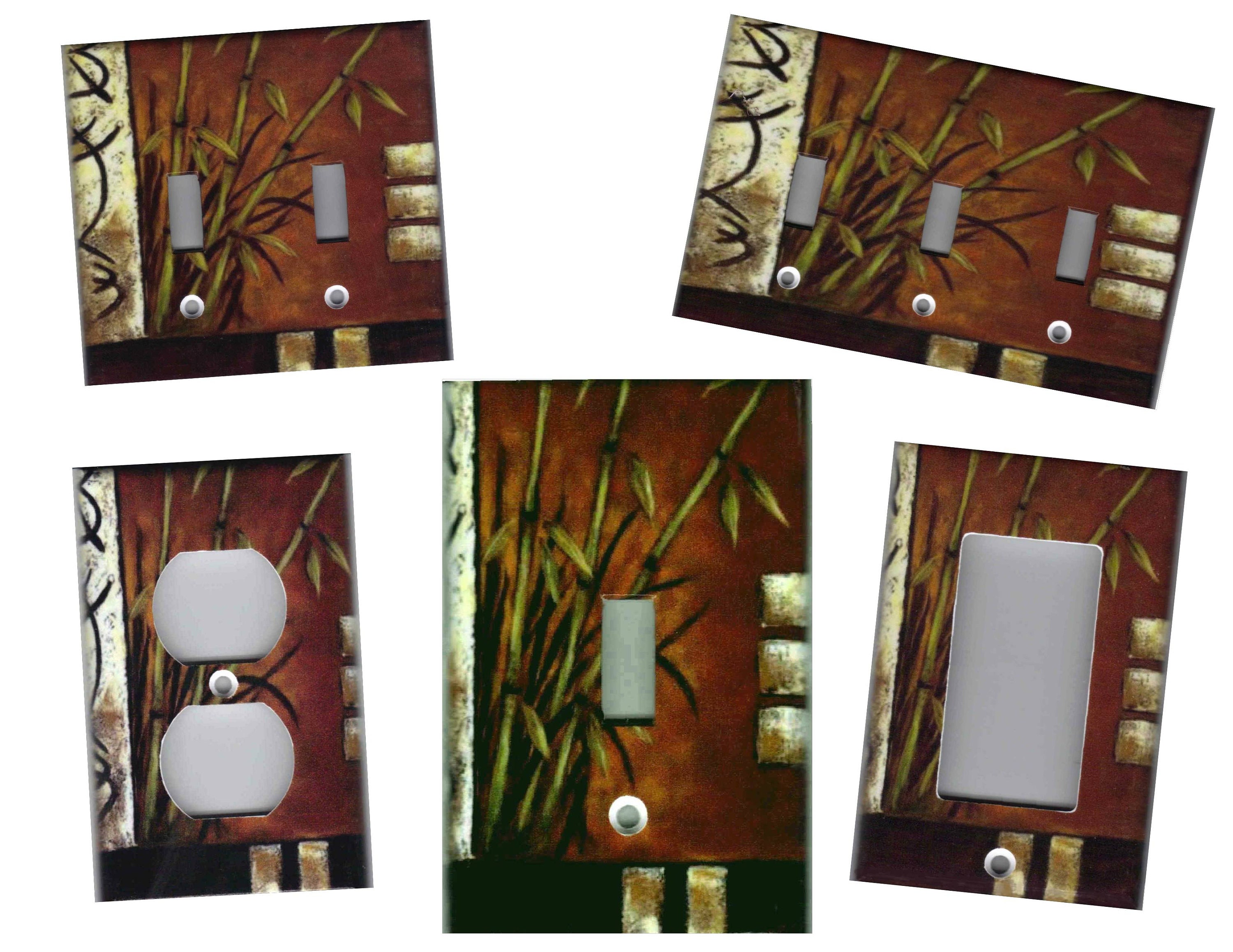 ASIAN BAMBOO Asian Home Decor Light Switch Plates and Outlets | Etsy