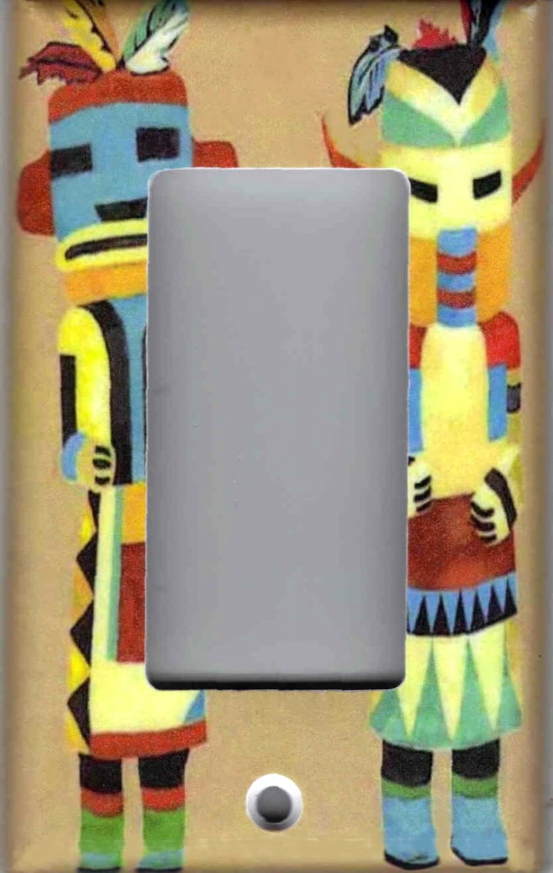 KACHINA DOLLS SOUTHWEST Home Wall Decor Light Switch Plates and Outlets ...