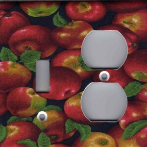 RED APPLES Kitchen Home Decor Light Switch Plates and Outlets - Etsy