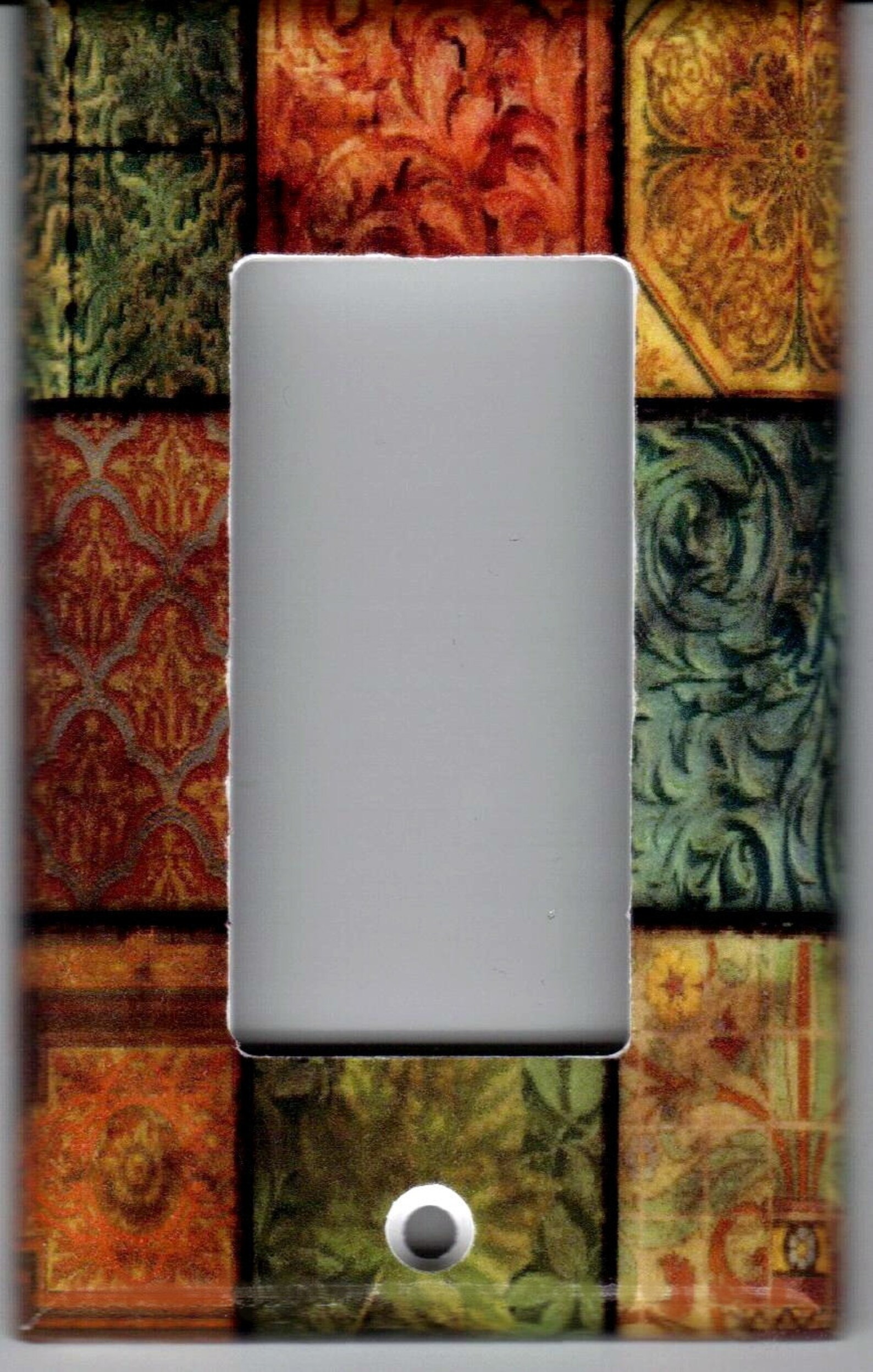 TUSCAN MOSAIC TILE Image Light Switch Plates and Outlets Home - Etsy