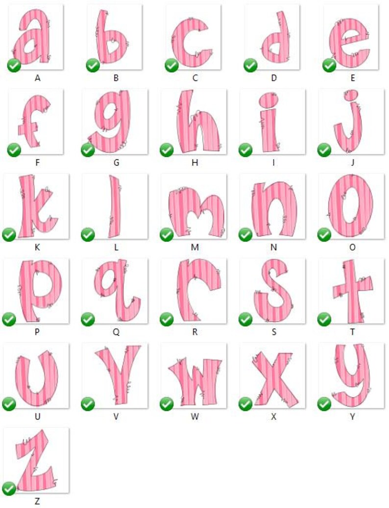 Blobby Blob Sublimation Alpha Letters in PNG and Bonus - Etsy