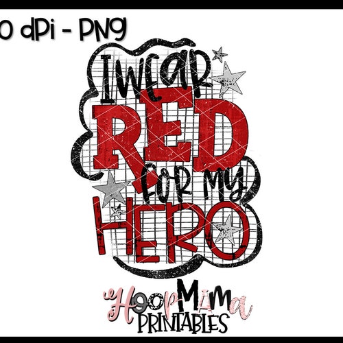 Red Friday Military Deployment Red Friday Printable - Etsy
