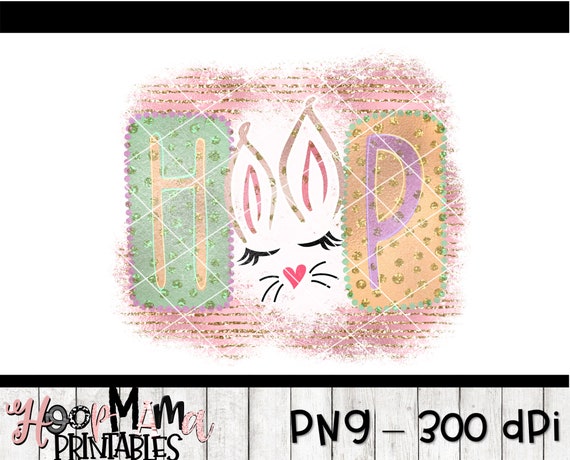 Hop Printable Sublimation or Print & Cut Design PNG 300 DPI - Etsy ...