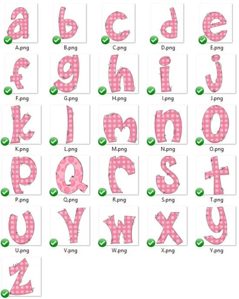 Blobby Blob Sublimation Alpha Letters in PNG and Bonus - Etsy