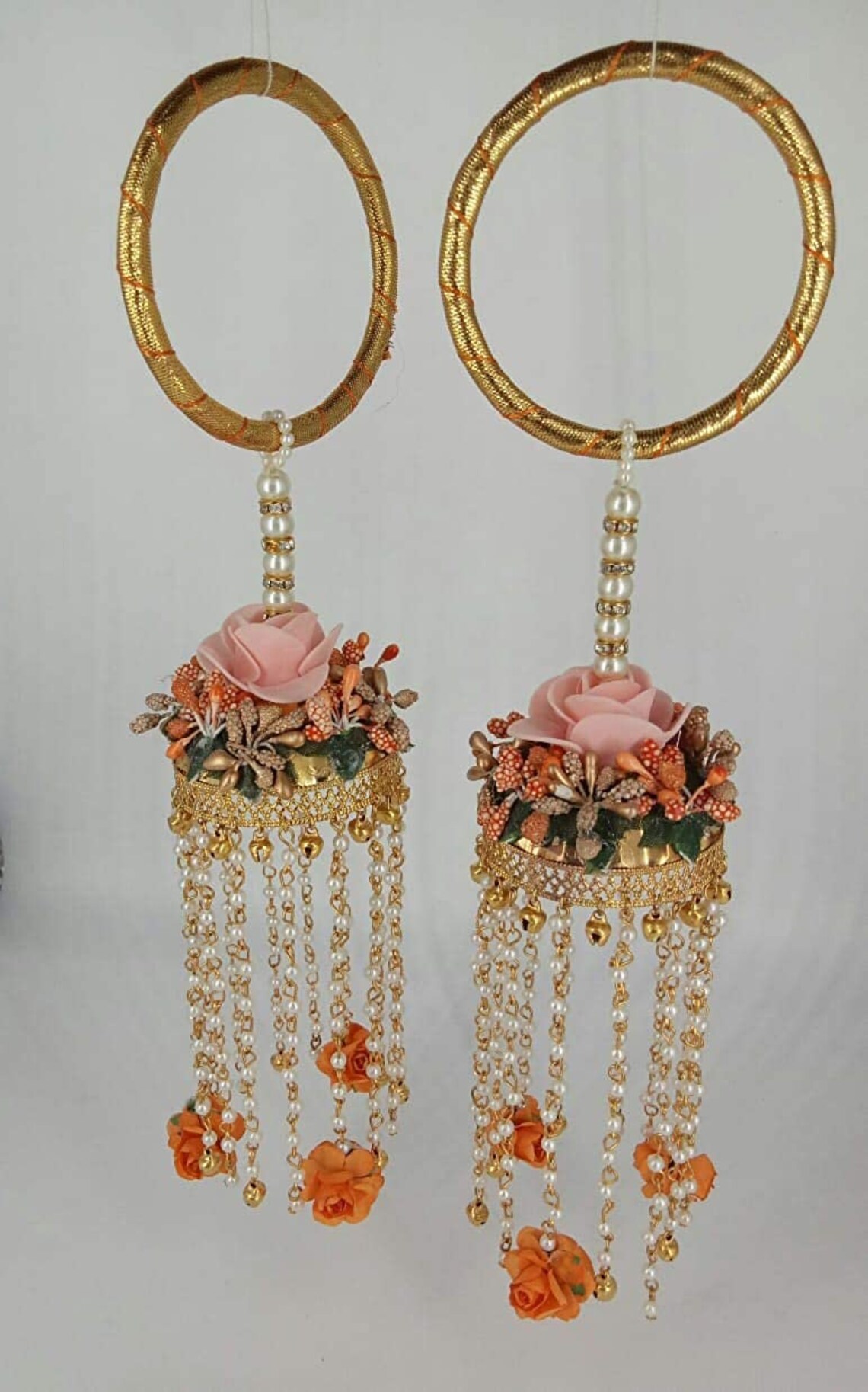 Flower Kalira/Kalre For Bride for wedding jewelry Floral | Etsy