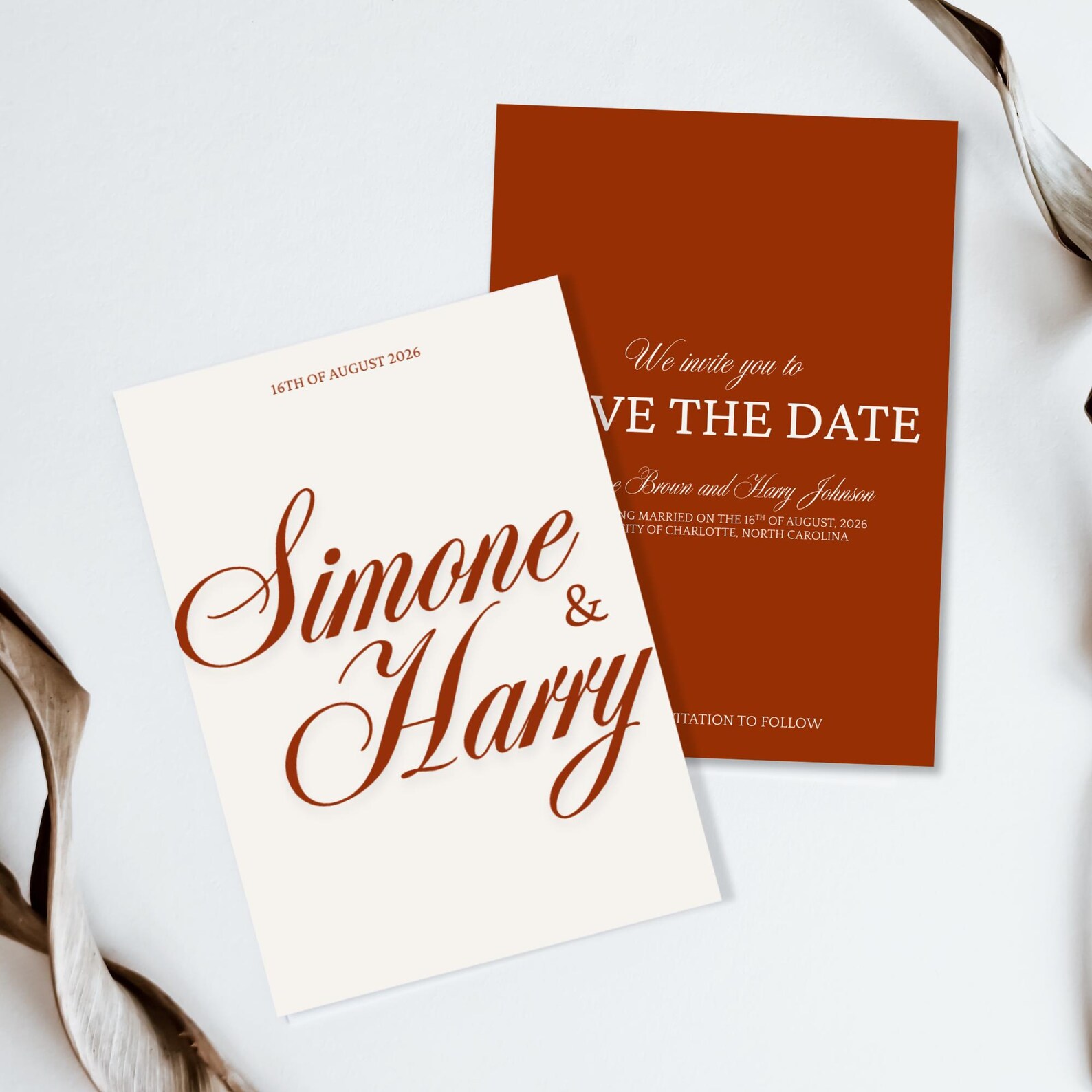 Wedding Invitation and Sign Digital Download, Custom Wedding Invitation ...