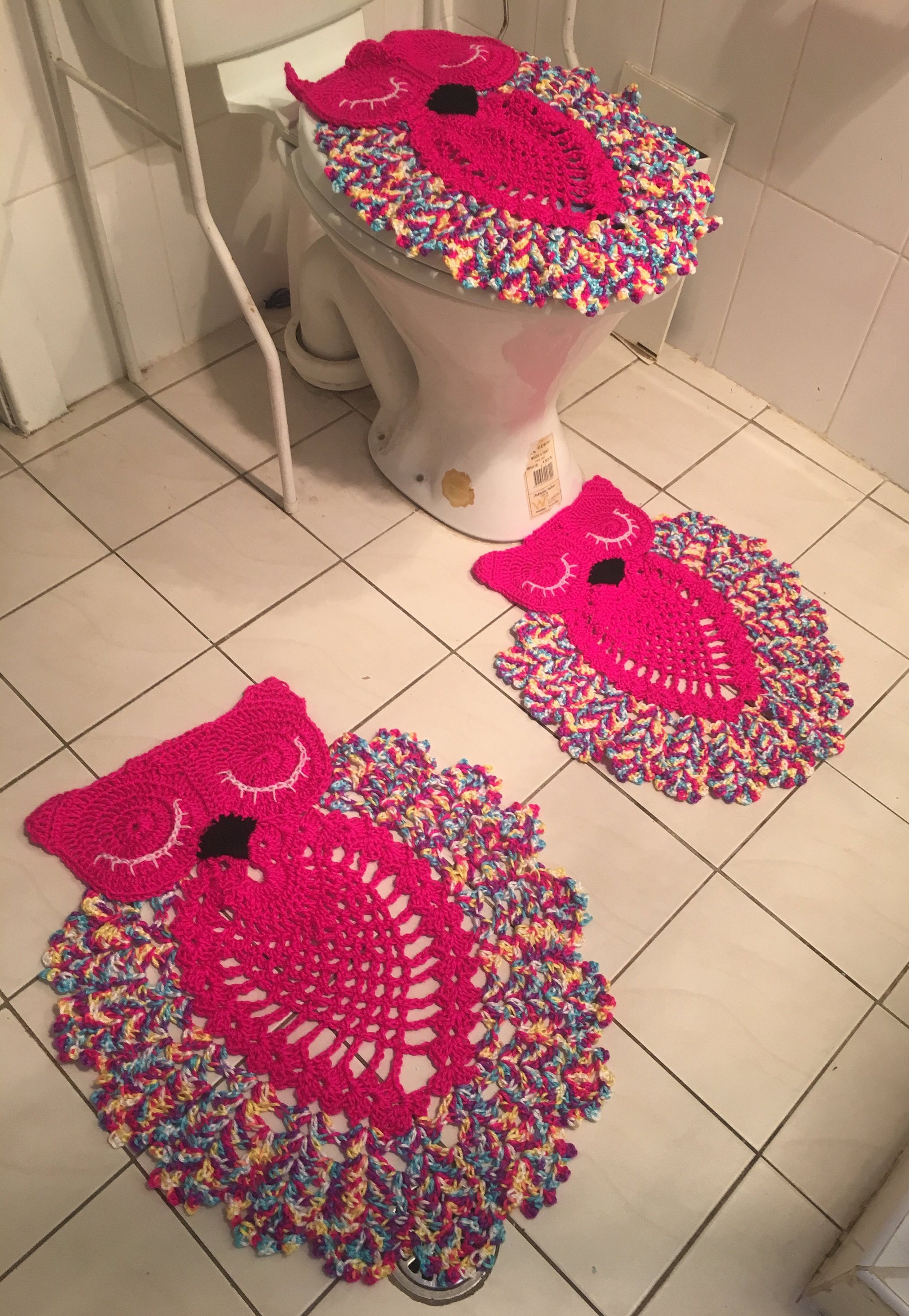 Owl Bathroom Set - Etsy Australia