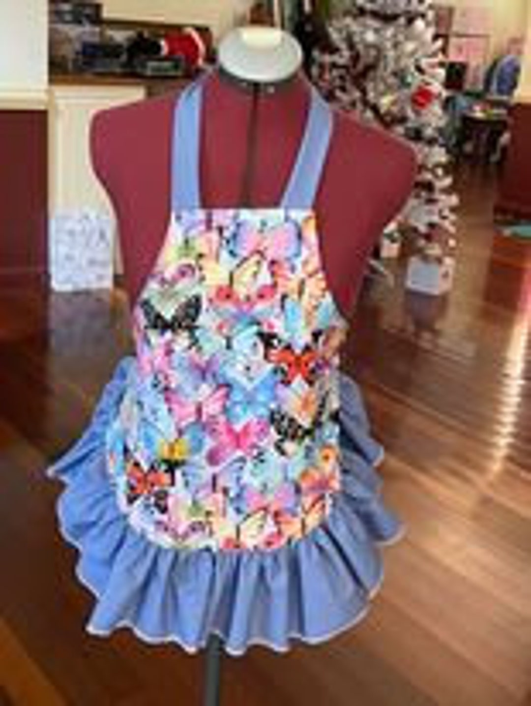 Ruffle Apron - Etsy Australia