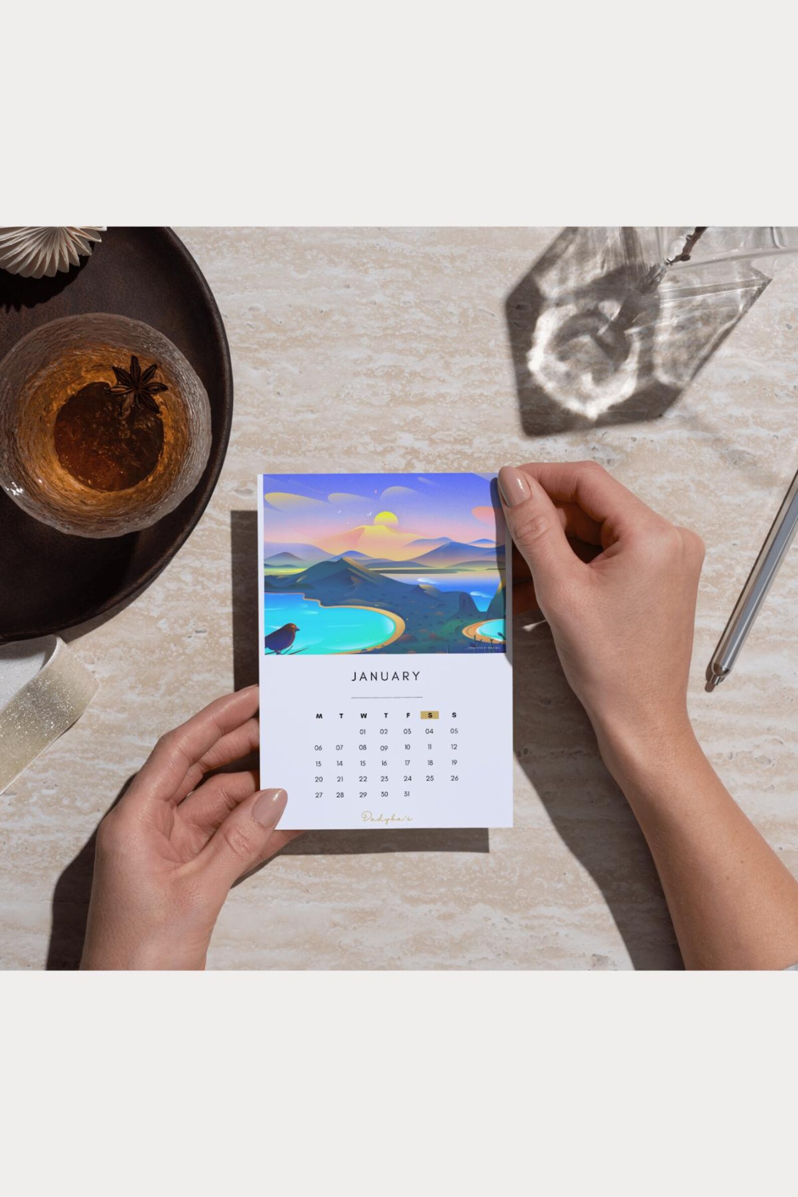 Printable Landscape Calendars - Etsy