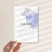 Printable Digital Aesthetic Calendar - Etsy