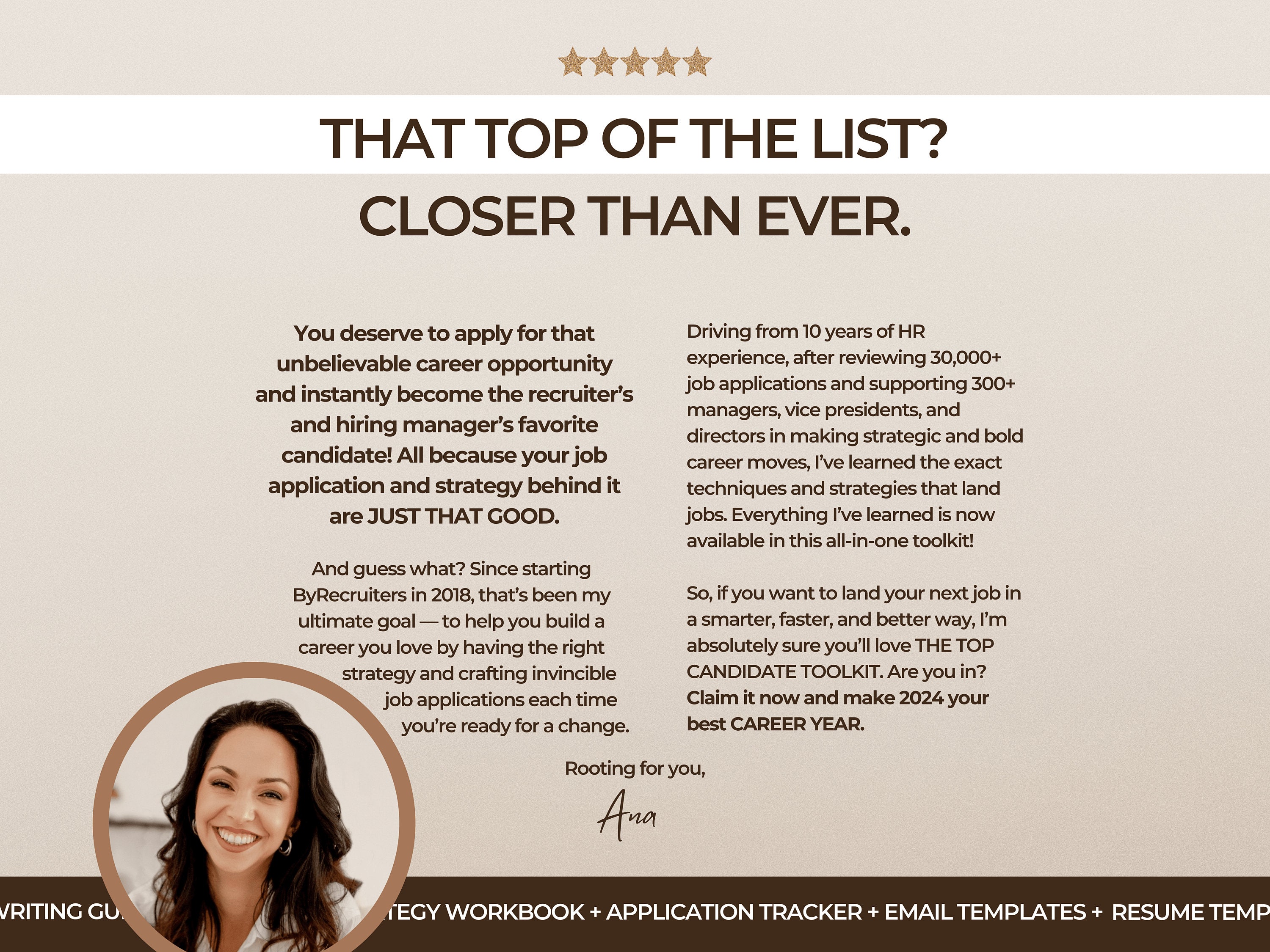 Top Candidate Toolkit + FREE ATS Resume Template, All-in-one Job Search ...