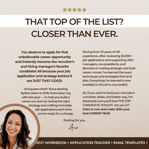 Job Search Bundle With FREE Resume Template, Job Search Strategy ...