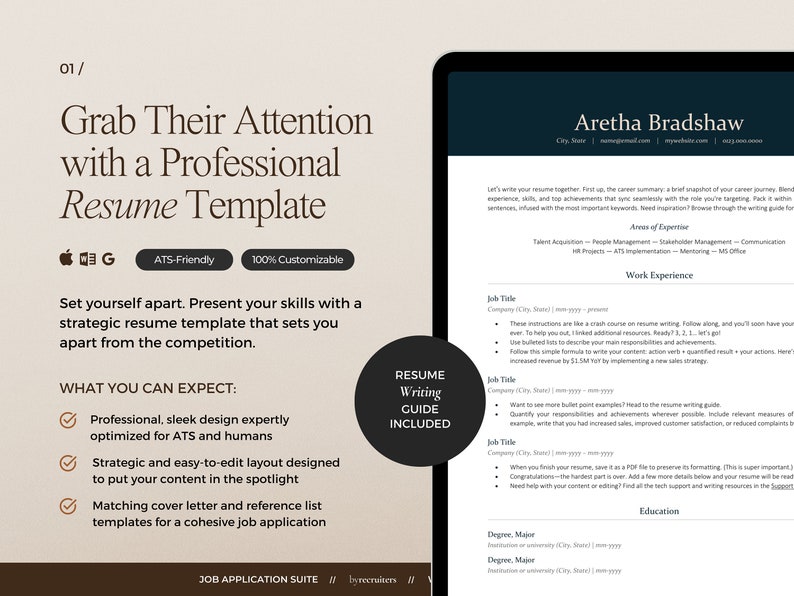 Ats-friendly Resume, Cover Letter, Personal Website, Linkedin Banner ...