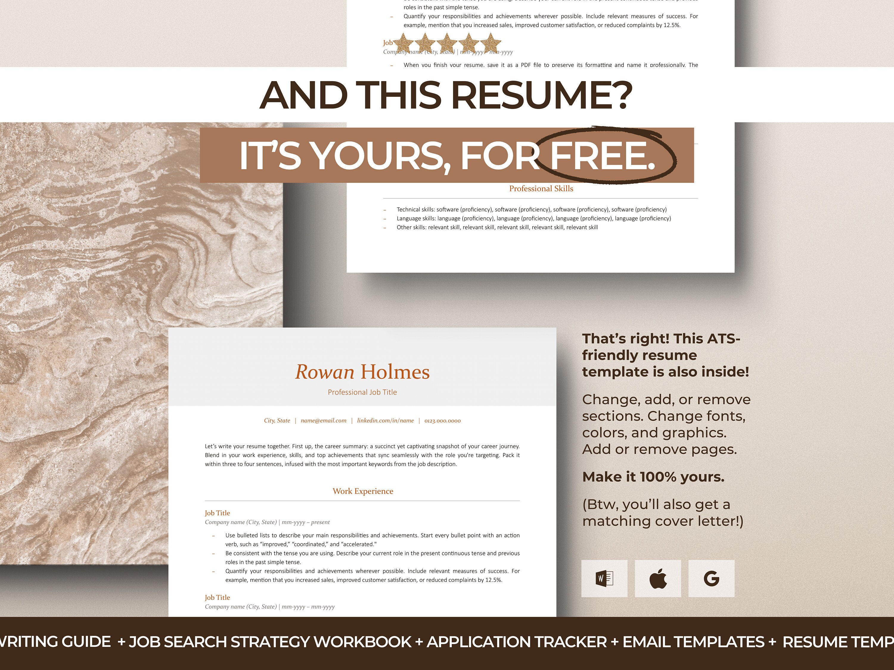 Top Candidate Toolkit + FREE ATS Resume Template, All-in-one Job Search ...