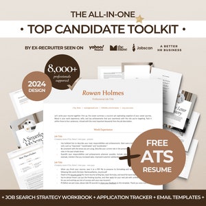 Top Candidate Toolkit + FREE ATS Resume Template, All-in-one Job Search ...