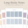 Kraft Paper Grid Sticky Notes White Grid Sticky Notes 50 Sheets | 2.95 ...