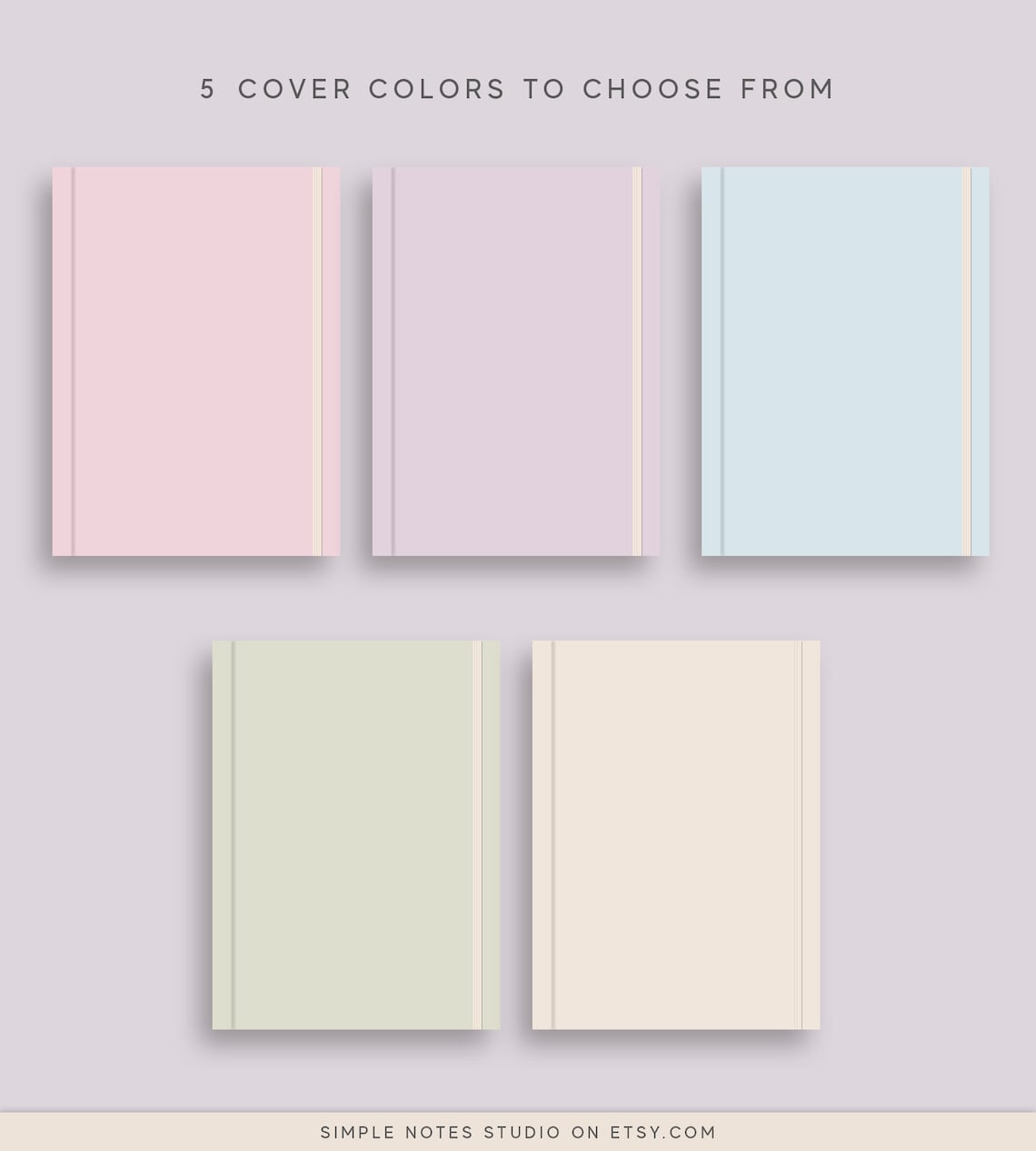 12 Tab Digital Notebook Hyperlinked PDF Lined Grid Dotted - Etsy