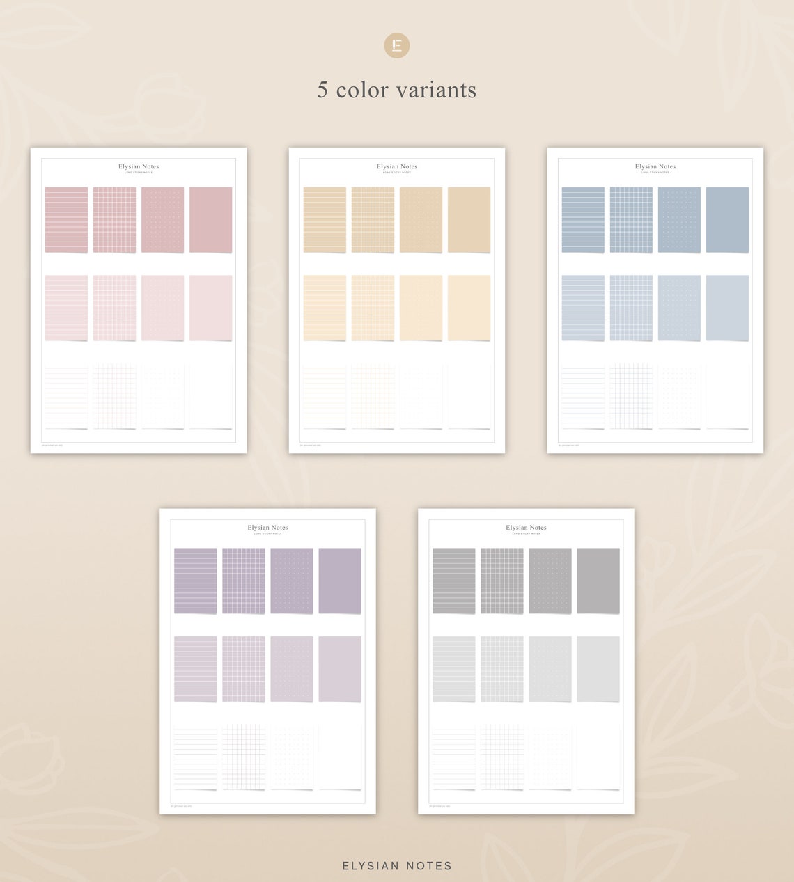 Digital Long Sticky Notes for Digital Notes and Planner, Sticky Notes ...