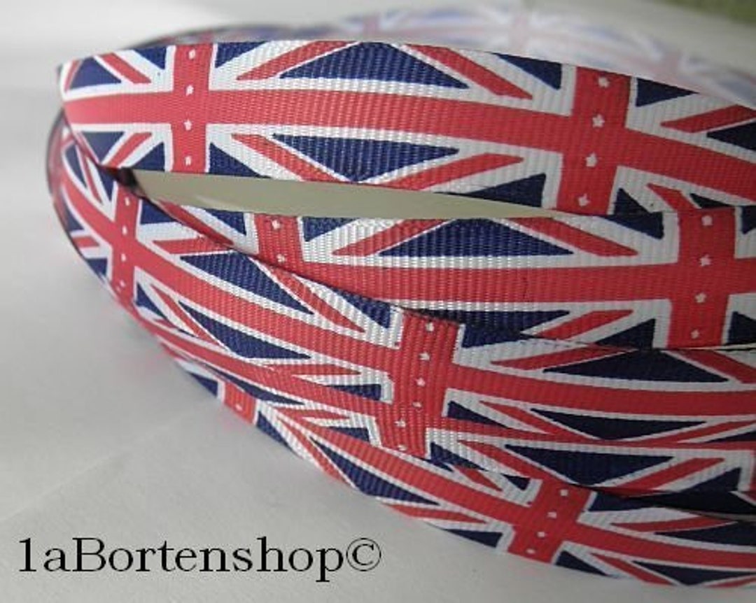Ripsband Union Jack, 16 Mm Wide - Etsy