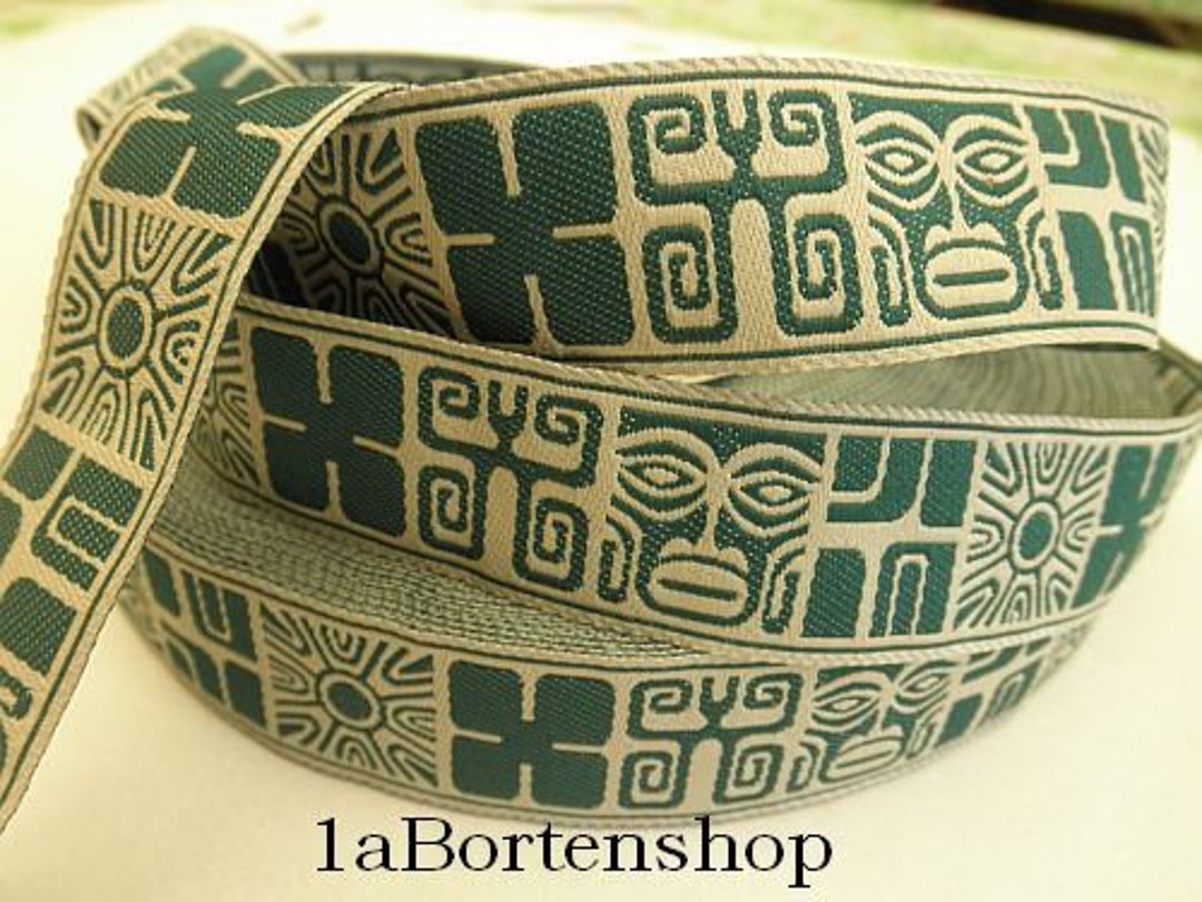 Webband Faces of Cancun, Mexico, Maya, 2.8 Cm Wide - Etsy