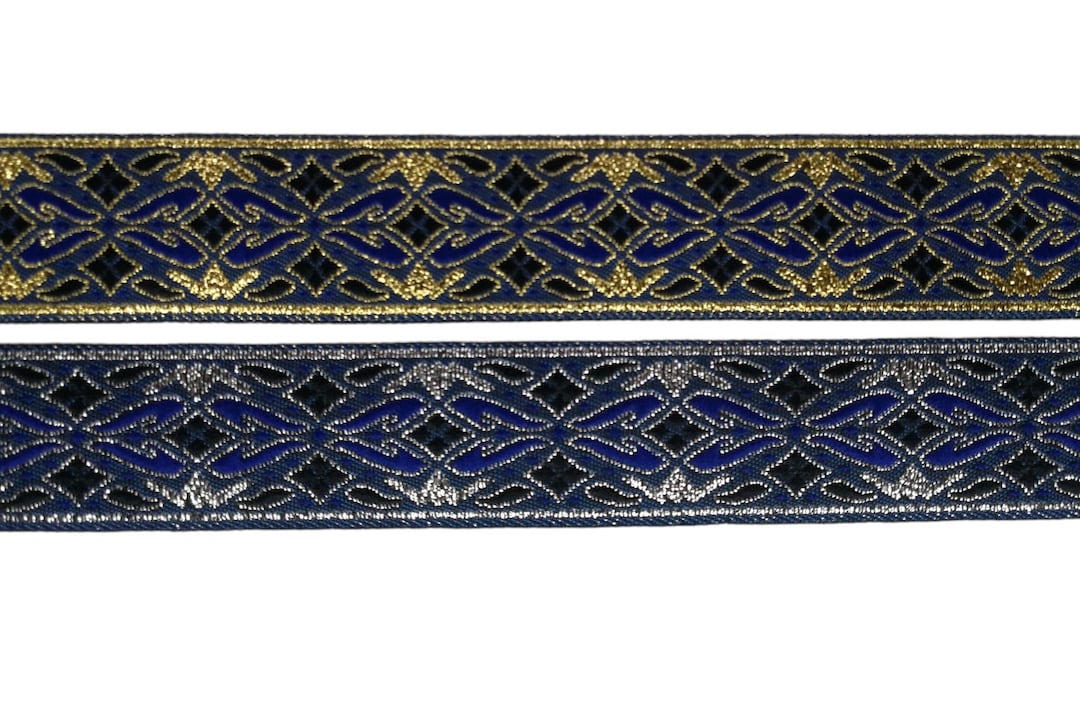 Ribbon Knight, Blue, Gold or Silver - Etsy