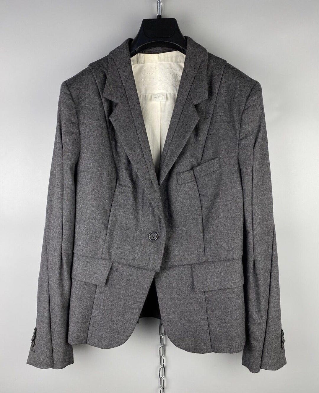 Maison Martin Margiela HM Womens Wool Avant Garde Blazer Jacket Sz S - Etsy