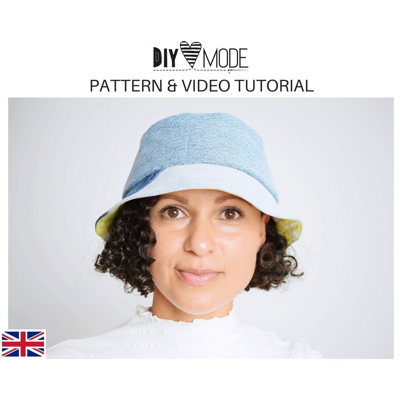 BUCKET HAT Sewing Pattern / Unisex Hat for Adults Woman Man - Etsy