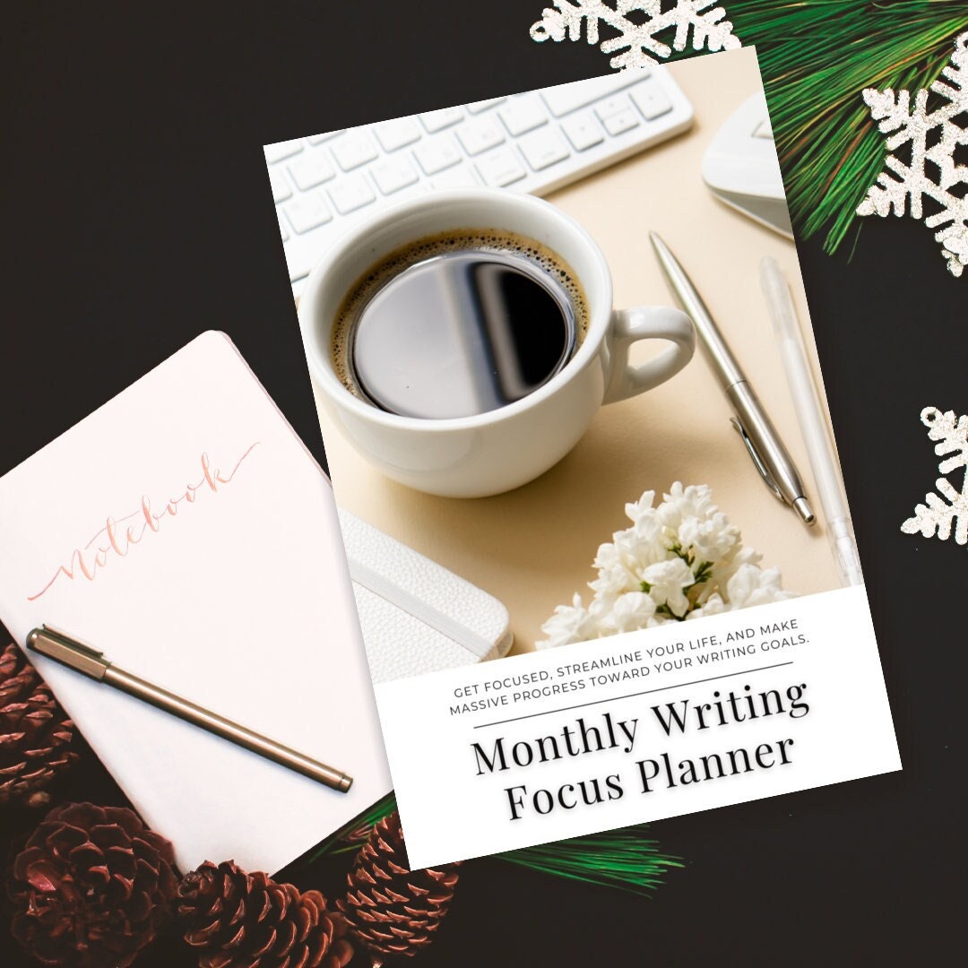 Monthly Writing Focus Planner - Etsy