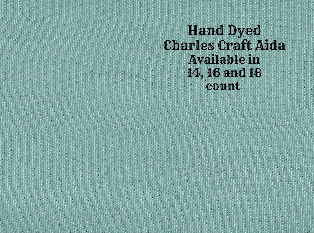 Mistletoe Aida CC-DDA-109 Hand Dyed Dmc/charles Craft Cross Stitch ...