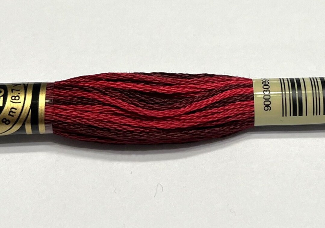 DMC 115 Variegated Garnet 6 Strand Embroidery Floss - Etsy