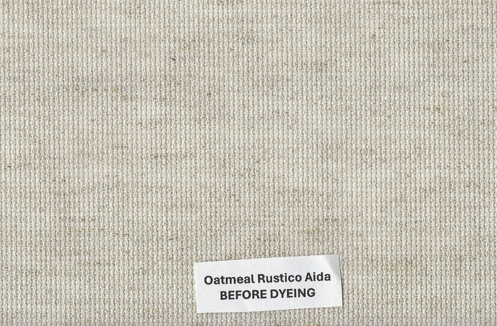 Liberty Blue Rustic Aida (OR-BDA-79) ~ Hand Dyed Zweigart Oatmeal ...