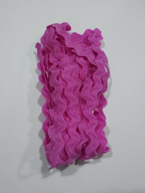 Lace & Trim Embellishments Pink Rick Rack Ribbon 15 Wide Sold by the ...