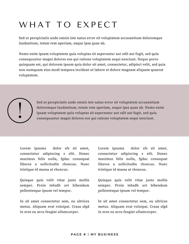 VA Business Proposal, Welcome Pack & Contract Bundle | Editable ...