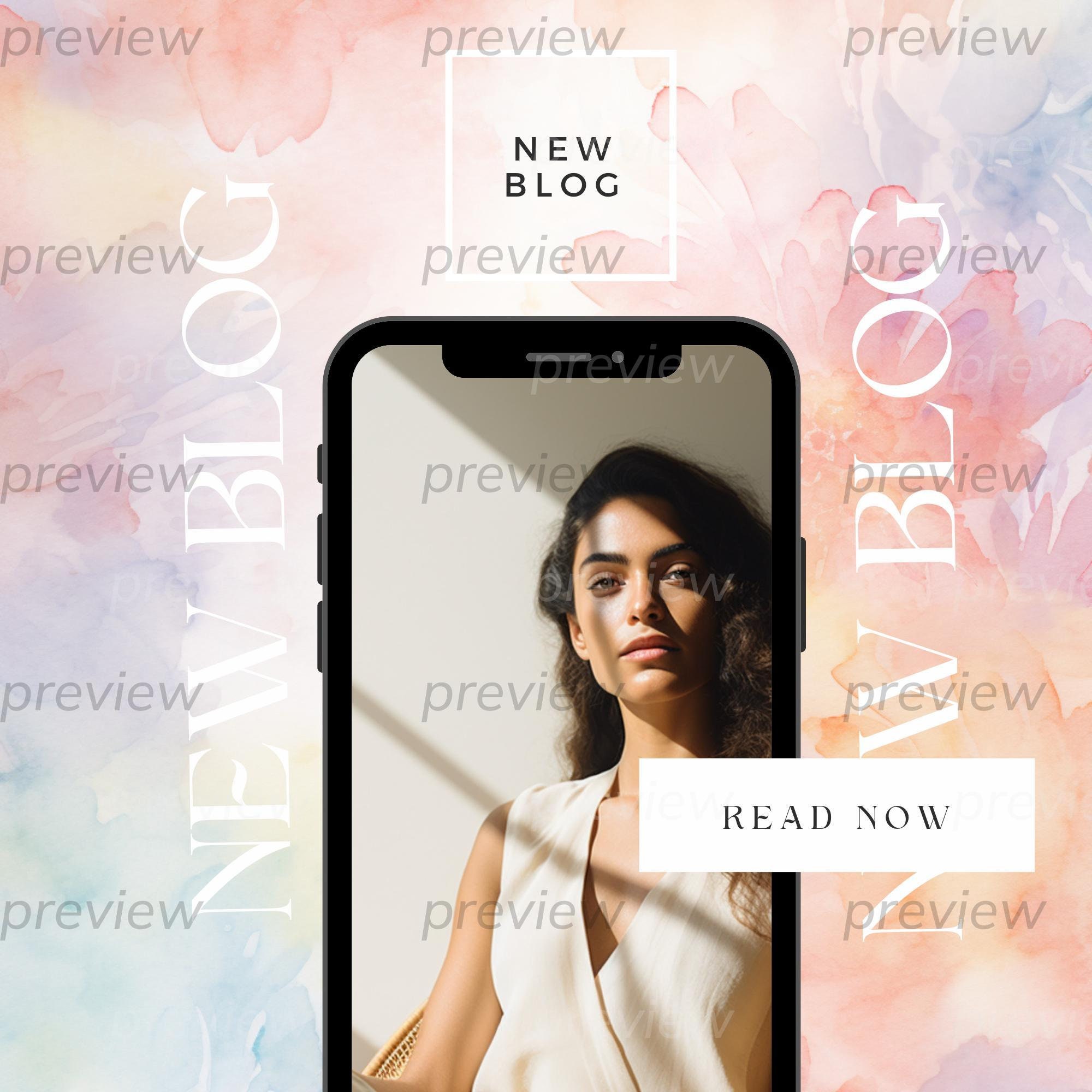 15 Self-care Social Media Posts - Digital Instant Download. Editable in ...