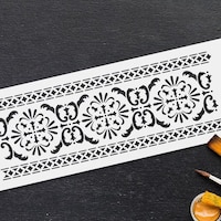 Stylized Angel Wings Stencil for Artistic Wall Decor Unique Home Gift ...