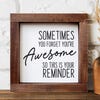 Daily Affirmations Mini Sign: Desk Decor, Mental Health Gift - Etsy