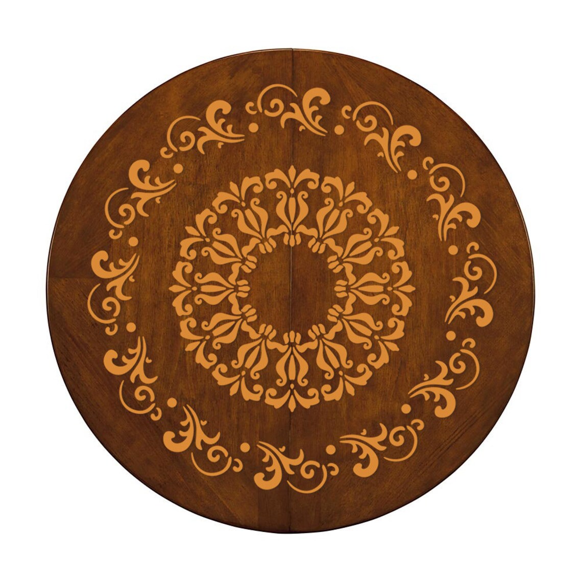 Round Pattern Circular Ornament Stencil Reusable DIY Craft - Etsy