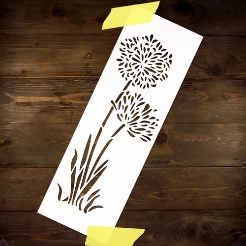 Floral Borders Stencil Reusable DIY Craft Mylar Stencil Home - Etsy