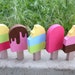 Popsicle Summer Fun Decor for Summer Tiered Tray - Etsy