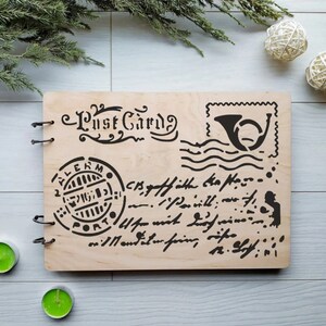 Vintage Post Card Stencil Reusable DIY Craft Mylar Stencil Scrapbooking ...