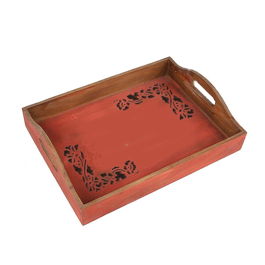 Floral Borders & Corners Stencil Reusable DIY Craft Mylar | Etsy