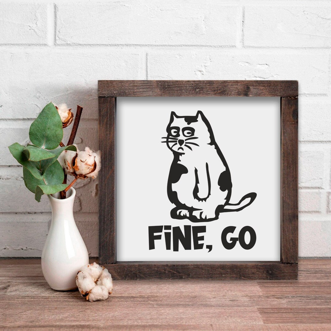 Coworker Leaving Gift Fine Go Wood Sign Moving Away Gift Funny Office ...