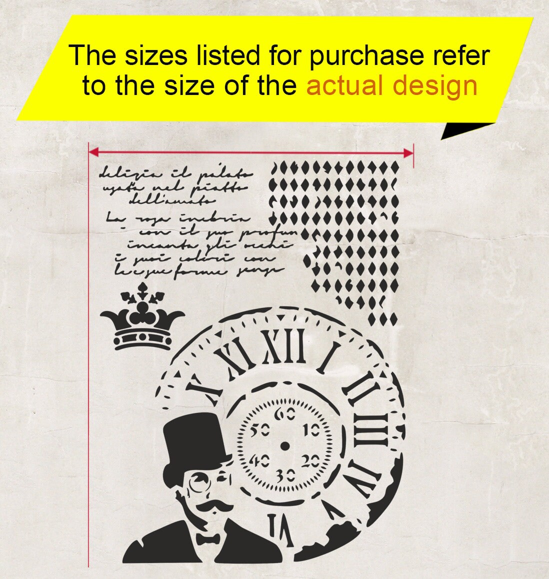 Hercule Poirot Stencil Reusable DIY Craft Mylar Stencil for | Etsy