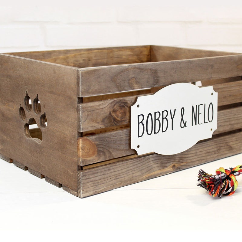 Dog Toy Box - Etsy